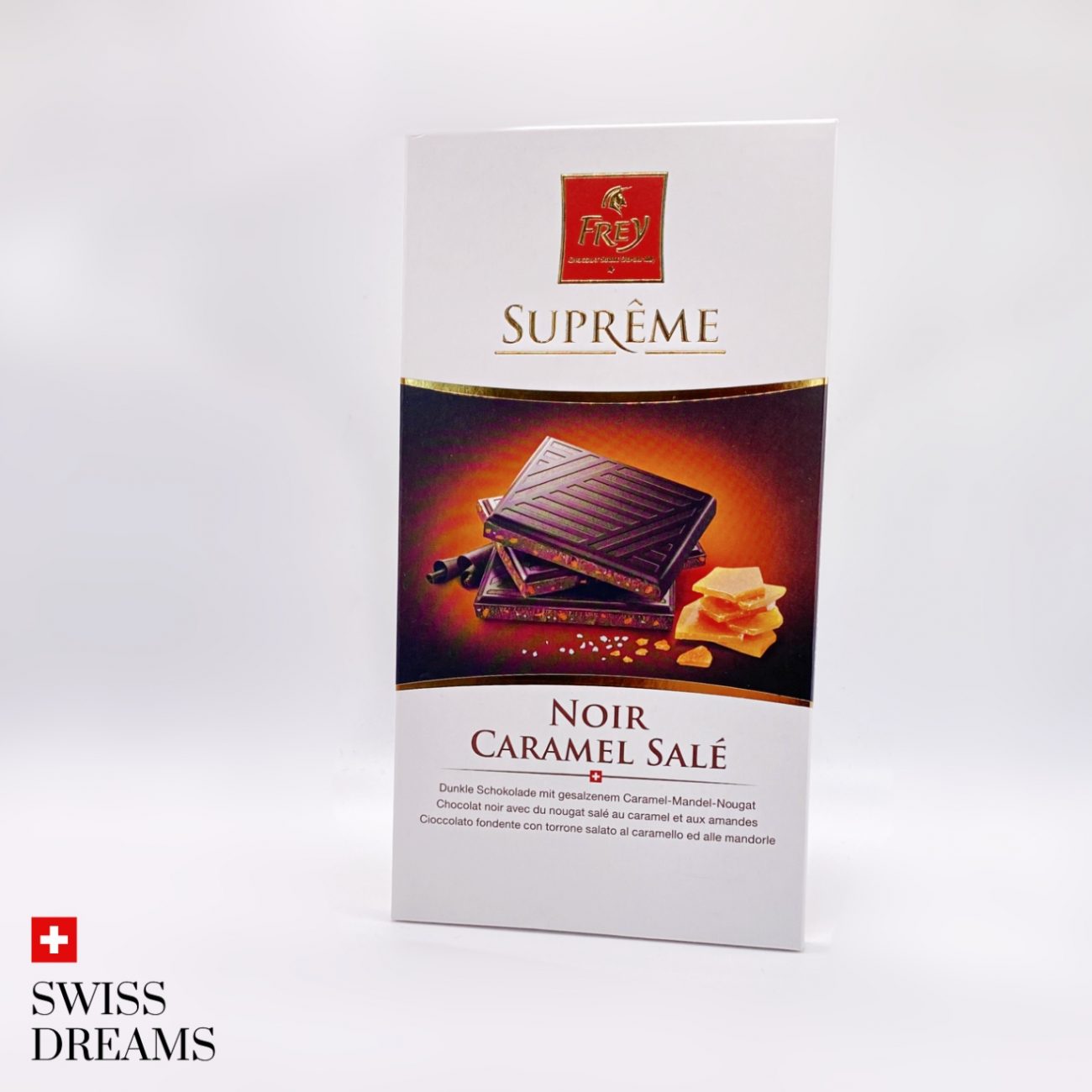Supreme Frey | Milk Crunchy Nuts Chocolate Bar | SwissDreams
