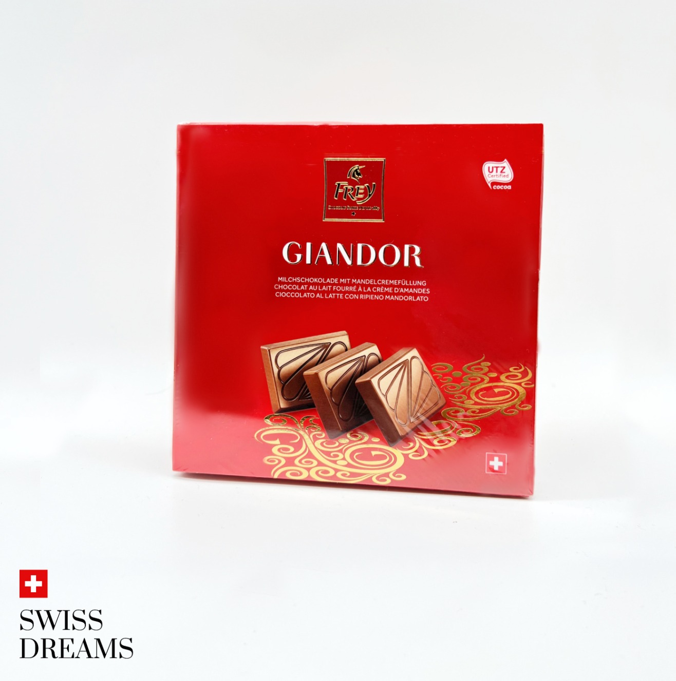 Frey Giandor Square Chocolate Box | Swiss Dreams